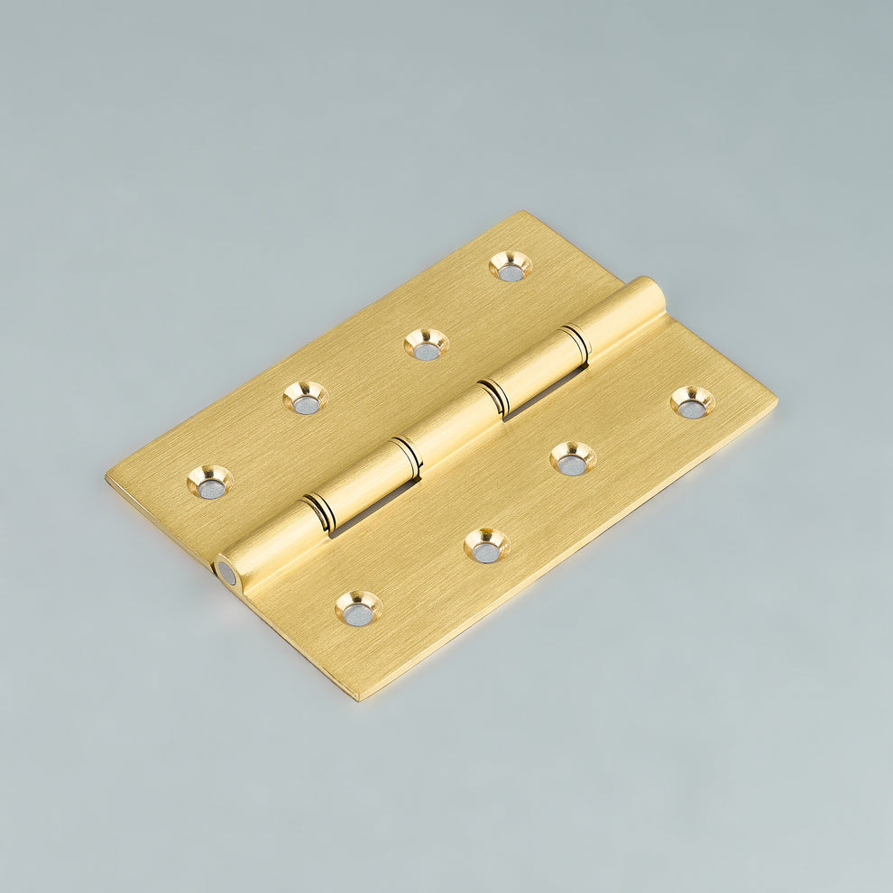 Solid Brass Butt Cabinet Hinges - Satin Brass Matte Finish – Inspire ...