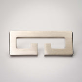 Greek Key Pull, Chloe Modern Solid Brass, in a...