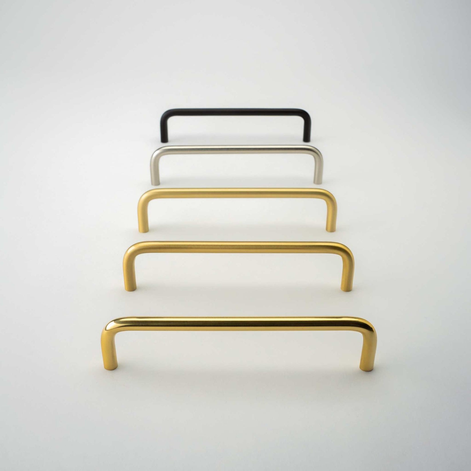 Arch Brass Wire Cabinet Pulls | Inspire Hardware