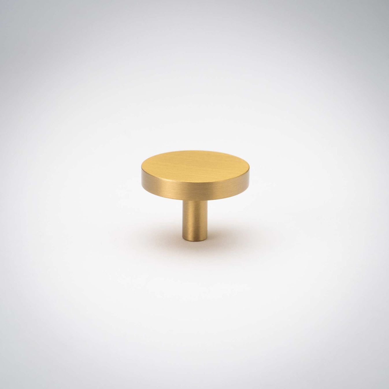 Rondelle Round Knob, Solid Brass, in a Range of Sizes and Finishes ...