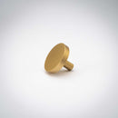 Rondelle Round Knob, Solid Brass, in a Range of...