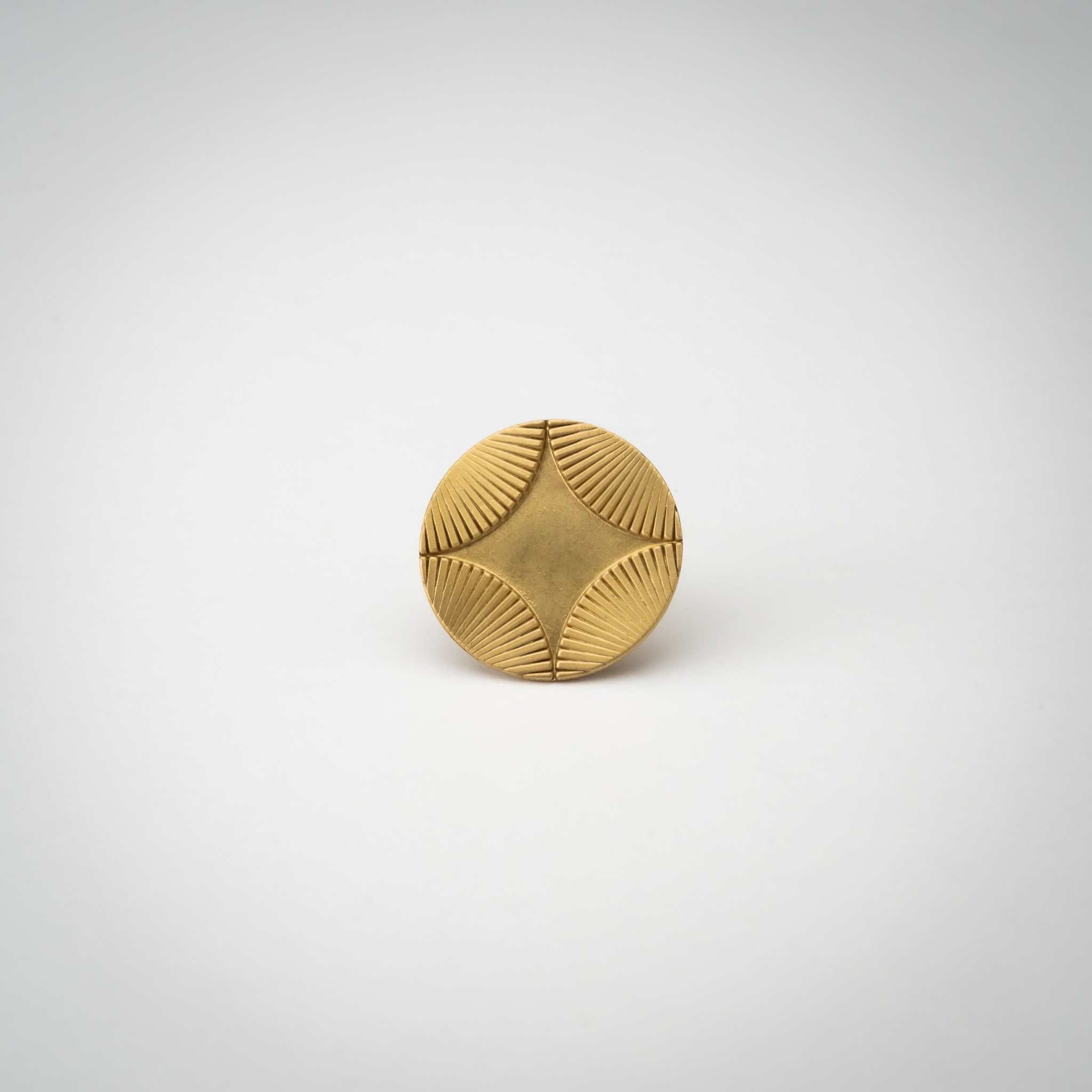 Star Knob, Solid Brass – Inspire Hardware