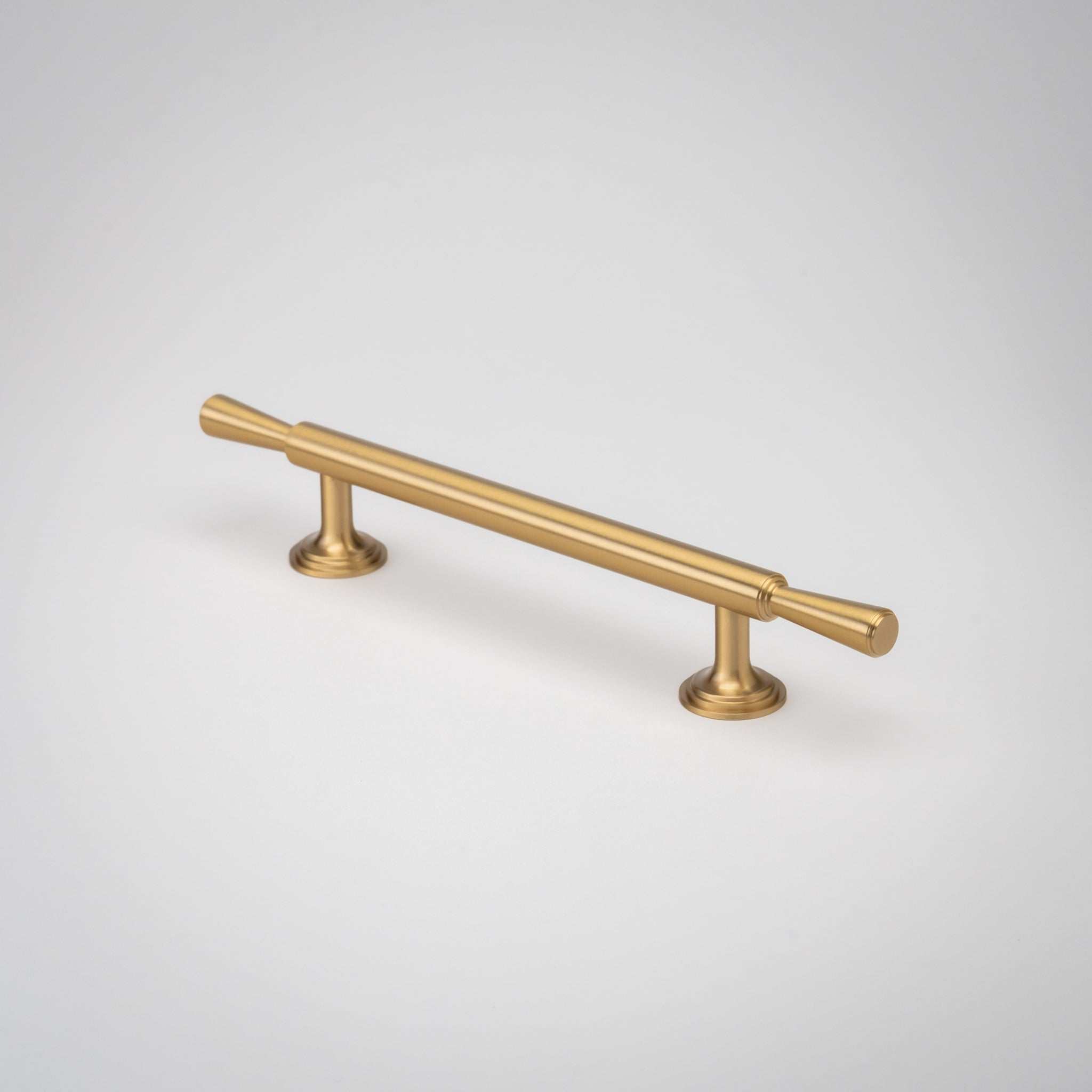 Tuxedo Satin Brass Pull, Solid Brass, in a Range... – Inspire Hardware