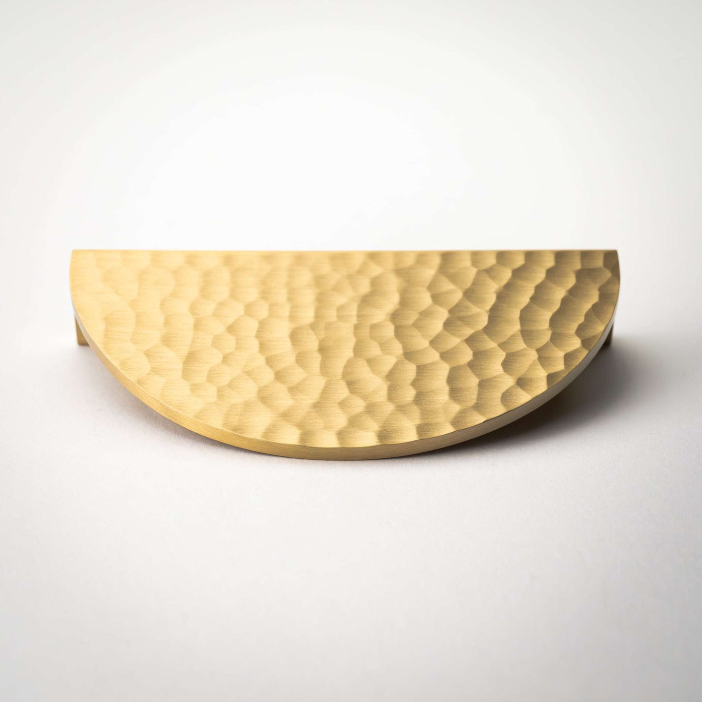 Half Moon Cabinet Pulls, Hammered Demi Lune, Solid Brass – Inspire Hardware
